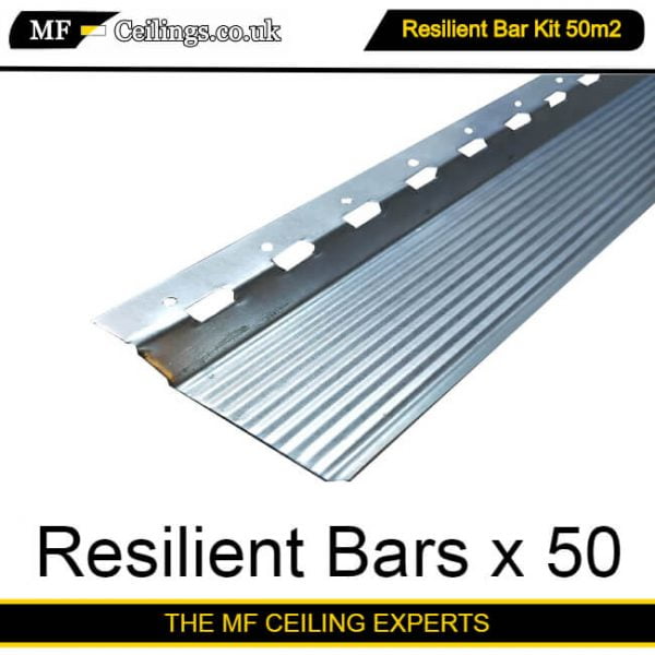Resilient Bars Kit - 50m2 3000mm - Fast UK Delivery