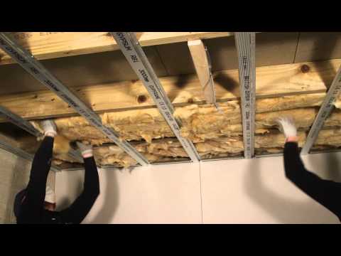 How To Install Resilient Bar Ceilings - MF-Ceilings.co.uk